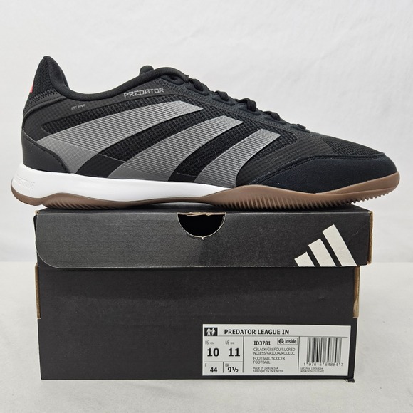 adidas | Shoes | Adidas Predator League Indoor Soccer Shoes Id378 Black ...